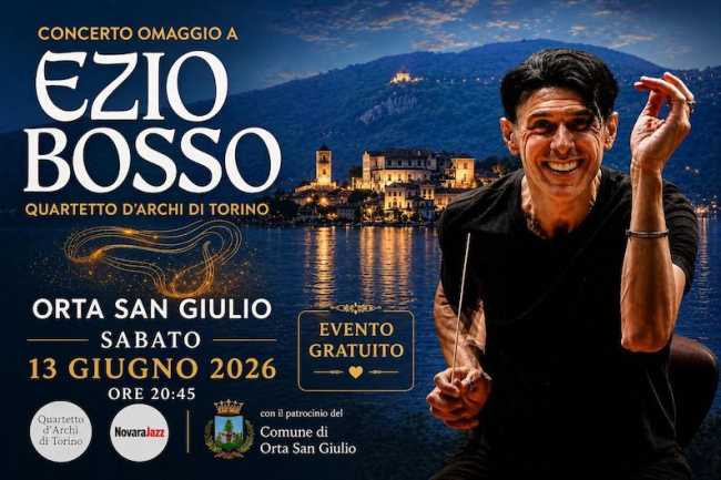 Cusio 24 - Orta, concerto per Ezio Bosso in piazza Motta
